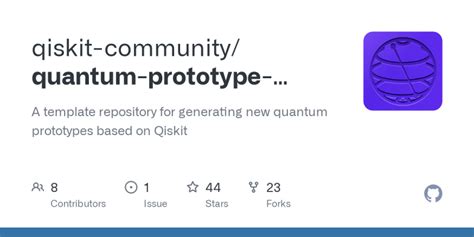 Ahsan Rizvi On Linkedin Github Qiskit Communityquantum Prototype Template A Template