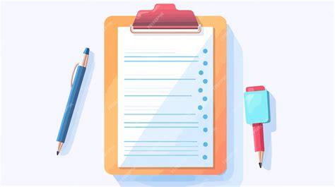 Professional Clipboard With Checklists Questionnaires And Feedback Forms Premium Ai Generated