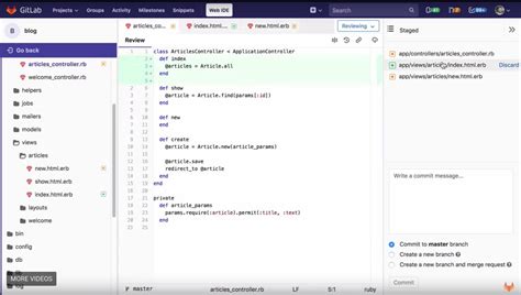 GitLab Web IDE Goes GA And Open Source In GitLab 10 7