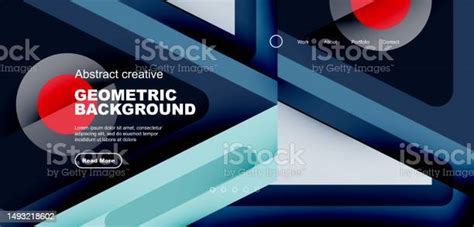 최소한의 랜딩 페이지 기하학적 모양 벽지 배너 배경 랜딩 페이지 벽 예술 초대장 인쇄물을 위한 비즈니스 또는 기술 디자인 0명에 대한 스톡 벡터 아트 및 기타 이미지