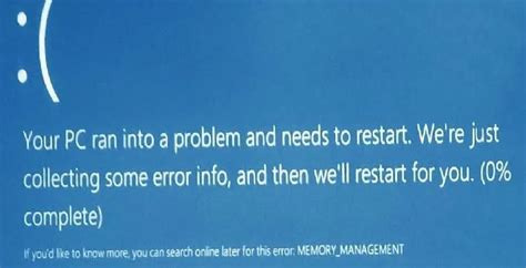 BSOD Memory Management solucionado en Windows CÓDIGO MAESTRO