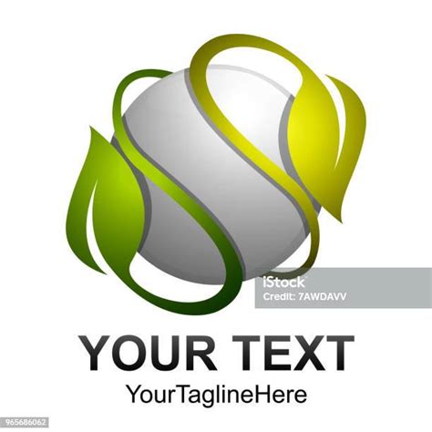 크리에이 티브 추상적인 영역 벡터 로고 디자인 서식 파일 요소를 둡니다 색깔된은 노란색 녹색 개념 아이콘 0명에 대한 스톡 벡터 아트 및 기타 이미지 Istock