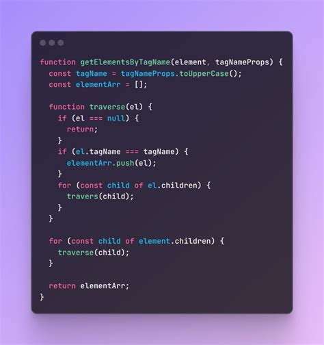 How To Implement Getelementsbytagname In Javascript Saurabh Ramesh Kacholiya Posted On The