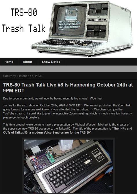 Talker 80 For The TRS 80 Model 1 3 And 4 Details Hackaday Io