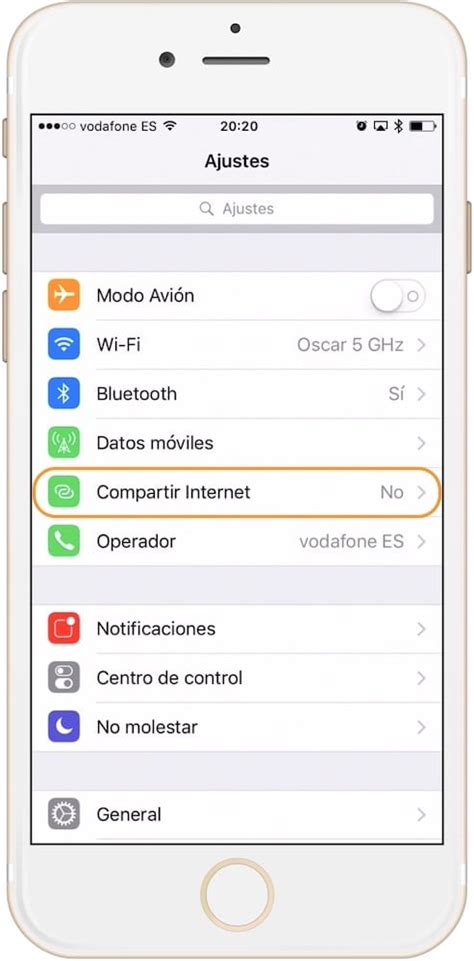 Como Compartir La Conexión De Datos Del Iphone Con Otros Equipos