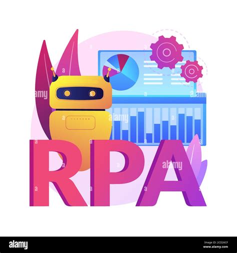 Robotic Process Automation Abstract Concept Vector Illustration Stock Vector Image And Art Alamy