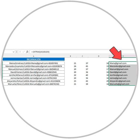 Cómo extraer datos de una celda en Excel Extraer texto de una celda Excel Solvetic