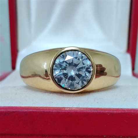10k Mens Ring Mount Etsy