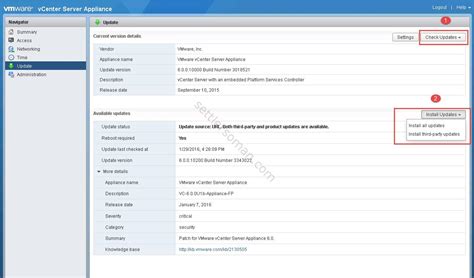 How To Patch Vcenter Appliance Vcsa Using Vami Settlersoman A Settler In The Sddc World