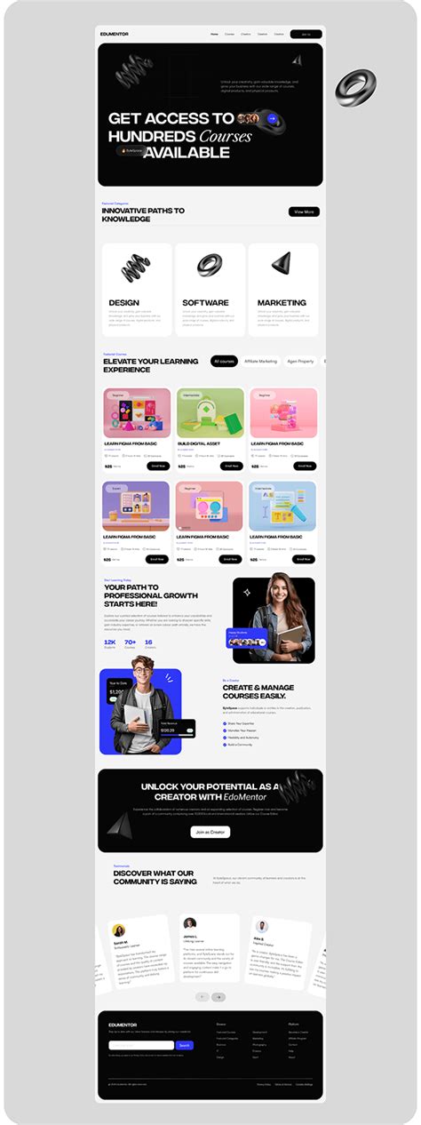 Online Course Web Ui Ux Design Behance