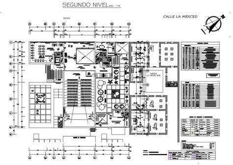 Plan Detail Of Office Building With Furniture Unit Layout File In Dwg Format