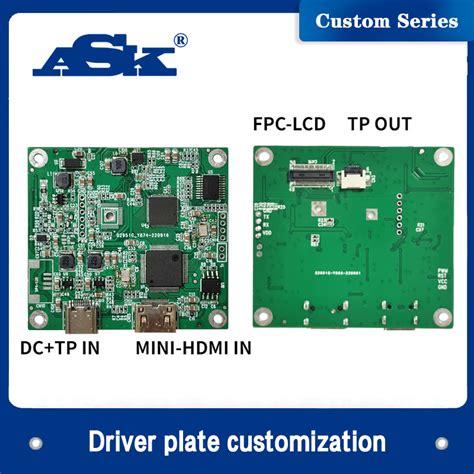 P Inch Touch FHD Screen IPS Panel Driver Board Mipi Circular Circle Module