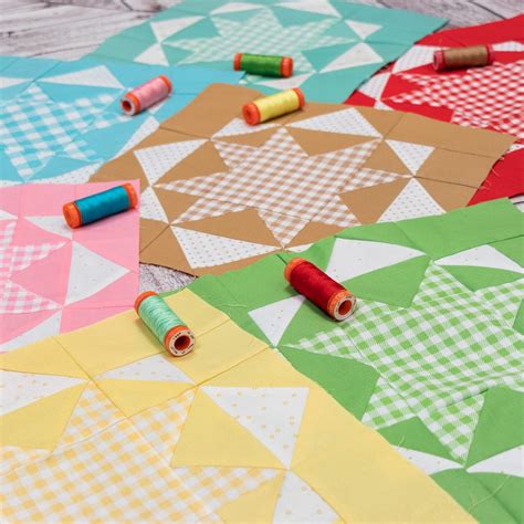 Two Color Quilt Sew Along Sixth Block