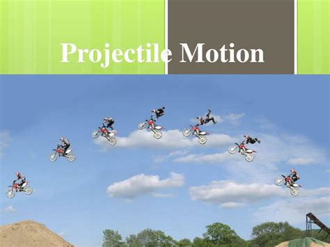 PPT Projectile Motion PowerPoint Presentation Free Download ID 2347456