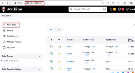 部署测试环境jenkins Csdn博客