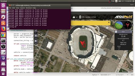 Write A Python Dronekit Script To Control A Simulated Drone YouTube