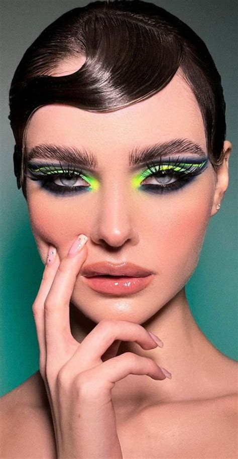 Bold And Bright Summer Makeup Vibrant And Daring Neon And Smokey