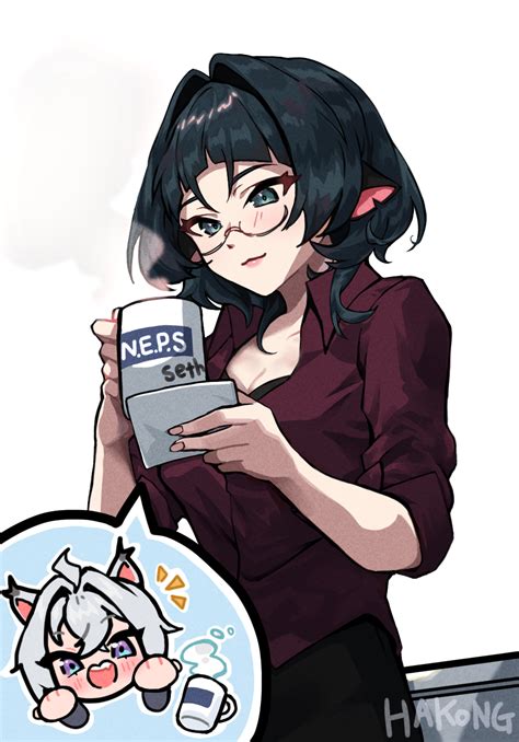 Jane Doe And Seth Lowell Zenless Zone Zero Drawn By Hakong Danbooru