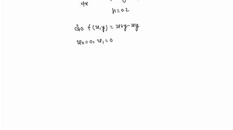 solved solve the boundary value problem xy 4xy 2x 6x 2 y0 0 y1 2 by
