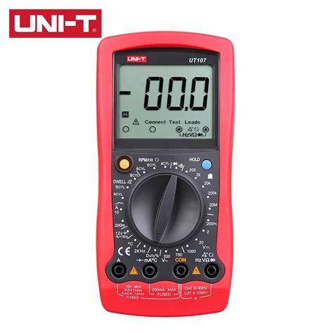[gamit Ph]original Uni T Ut107 Handheld Automotive Multipurpose Meters Manual Range Multimeter