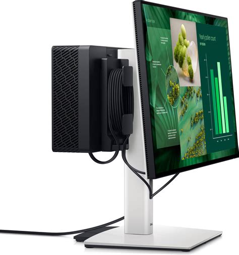 Dell Compact Form Factor All In One Stand Padlock Security Lock Cable Management Pivot