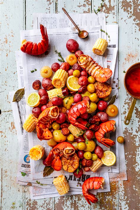 Cajun Maine Lobster Boil Maine Lobster Recipe