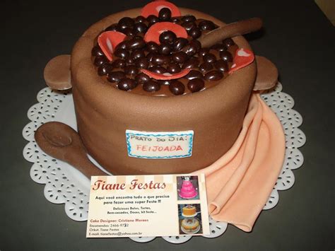 Tiane Festas Bolo Mini Feijoada