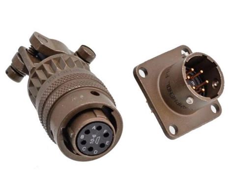 Pressure Transducer Connector With 6 Pin Bendix Connector