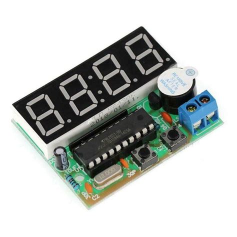 [hot K] 4 Bit Digital Clock Diy Soldering Practice Kit Great School