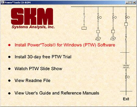 SKM Power Tools ELECTRICAL ENGINEERING SOFTWARE Home Page