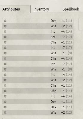 Can Not See Skills Temp Points Etc Please Help V Issue Sdenec Tidy E Sheet