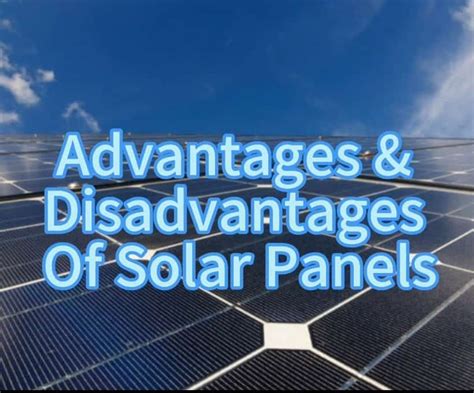 13 Ventajas Y 9 Desventajas De Los Paneles Solares