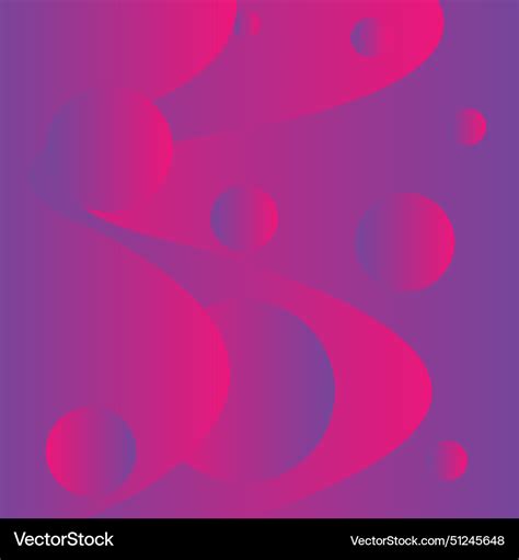 Fluid Abstract Gradient Geometric Background Vector Image