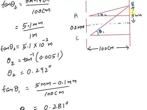 Solved Question 14 11 Point In A Double Slit Experiment The Distance Between The Slits Is 02