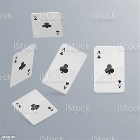 밝은 배경에 떨어지는 카드를 재생 분해 하 고 3d 벡터 일러스트 레이 션 가득 찬에 대한 스톡 벡터 아트 및 기타 이미지 가득 찬 놀이 도박 Istock