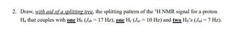 solved 2 draw with aid of a splitting tree the splitting