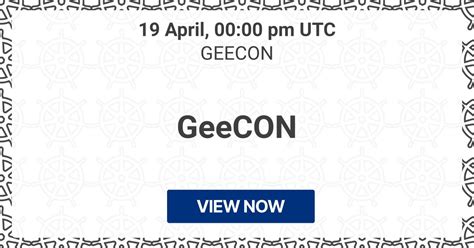 Kube Events On Linkedin Starting In A Month Geecon Geecon 📍 In