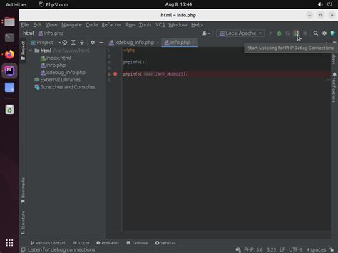 Tutorial Setting Up Apache Hosted PHP With Xdebug