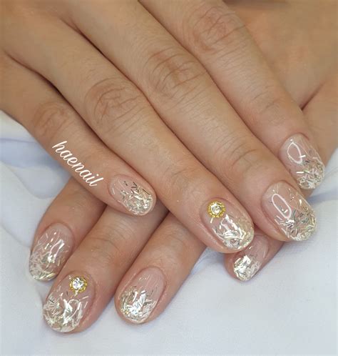 글리터 그라데이션 네일