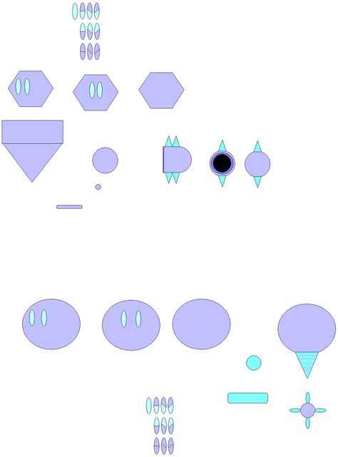 Asteroids Original Sprite Sheet