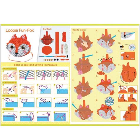 Fox Loopie Fun My First Plush Bag By Avenir