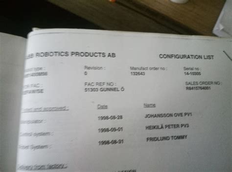 Abb 1400 Problem — Abb Robotics User Forums