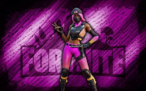 다운로드 일몰 충돌 포트 나이트 4k 보라색 대각선 배경 그런지 예술 포트 나이트 작품 일몰 충돌 피부 Fortnite 캐릭터 일몰 충돌 Fortnite