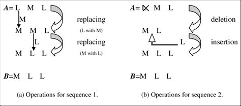 Examples Illustrating Edit Sequence Download Scientific Diagram