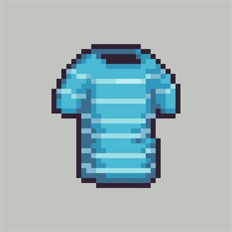 Premium Vector Flexible Editable Vector Tshirt Pixel Art For Game