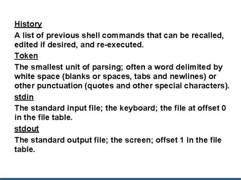 Introduction To The Bash Shell Bourneagain Shell Commands