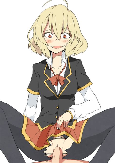 Rule 34 Ahoge Akuma No Riddle Blonde Hair Blush Clothed Sex Clothing