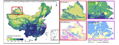 Landslide Susceptibility Map Obtained From Model 3 A Landslide Download Scientific Diagram