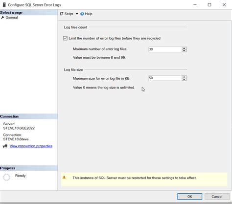 Optimize Sql Server Error Log Size For Better Diagnostics