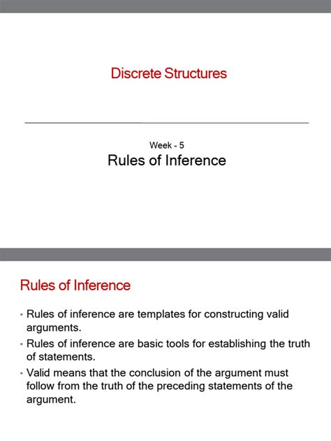 Week 4 And 5 Pdf Argument Logical Consequence